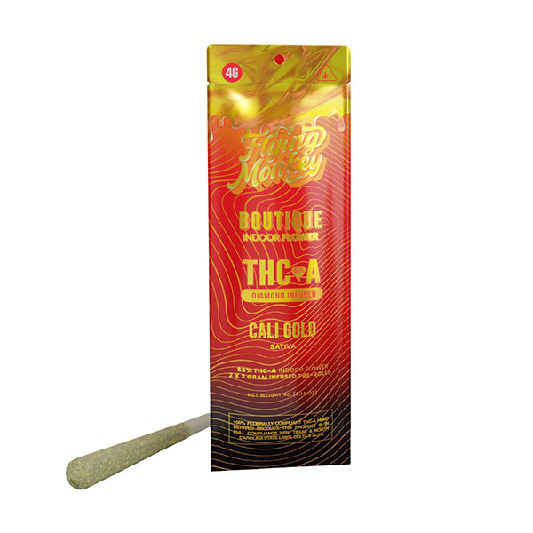 Flying Monkey THC-A Diamond Infused Boutique Collection Pre-Roll | 4g ...