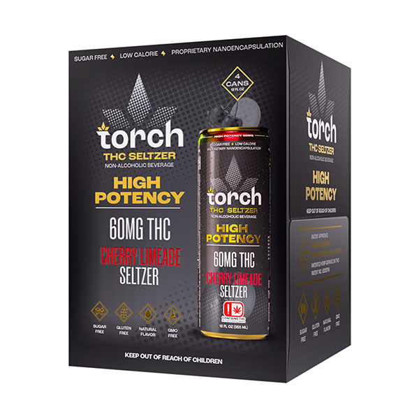 Torch THC High Potency Seltzer | (60mg) 12oz. | Delta 8 Resellers