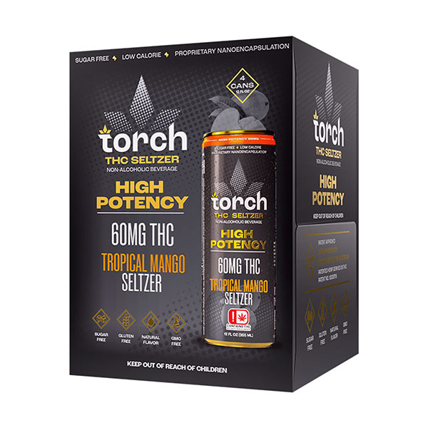 Torch THC High Potency Seltzer | (60mg) 12oz. | Delta 8 Resellers