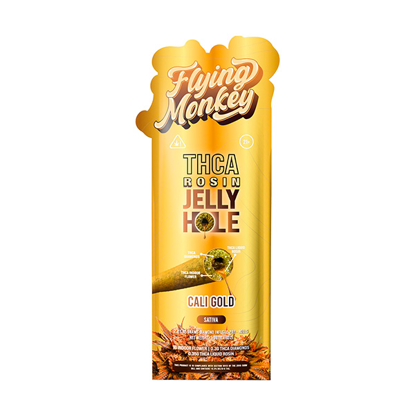 Flying Monkey THCA Rosin Jelly Hole Pre-Rolls | (2PK) 3.3g | Delta 8 ...