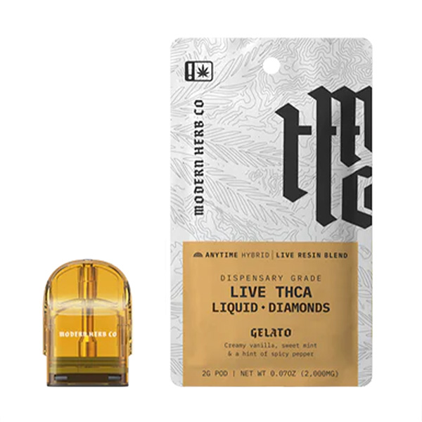 Modern Herb Co THCa Live Resin Liquid Diamonds Pod Refill | 2g | Delta ...