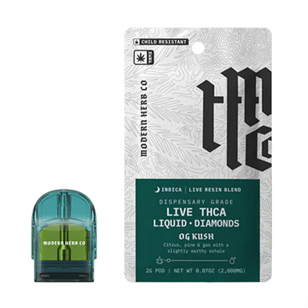 Modern Herb Co THCa Live Resin Liquid Diamonds Pod Refill | 2g | Delta ...