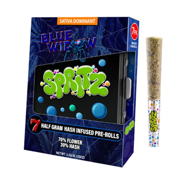 Spritz THCA Diamond Infused Pre-Rolls | (7ct) 3.5g | Delta 8 Resellers