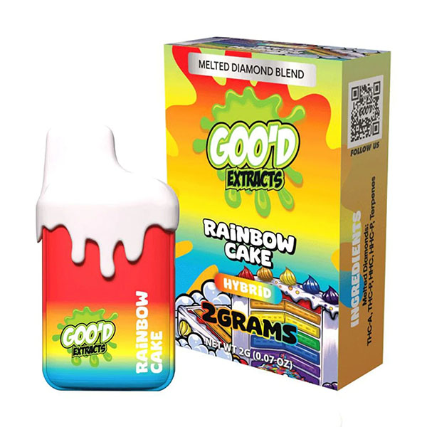 Goo’d Extracts Melted Diamond Blend Vape | 2g | Delta 8 Resellers