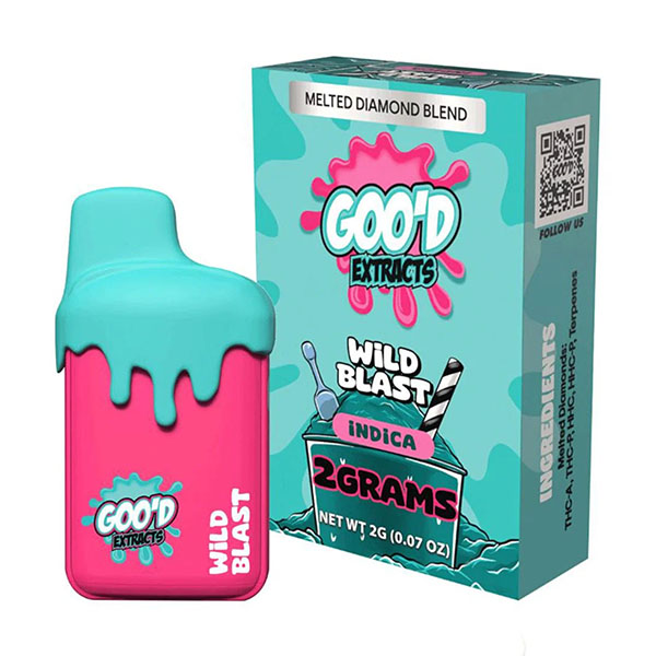 Goo’d Extracts Melted Diamond Blend Vape | 2g | Delta 8 Resellers