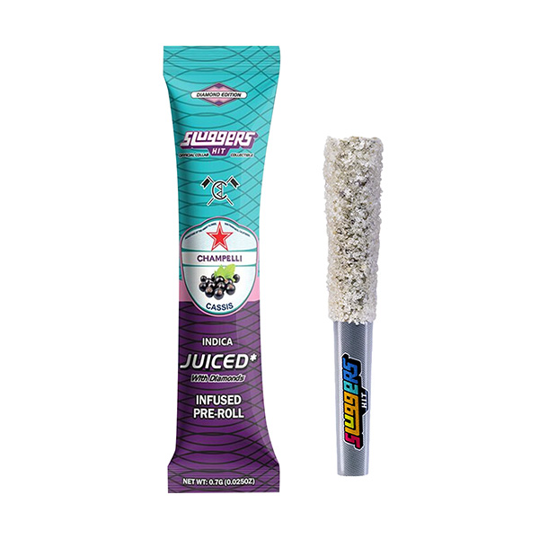 Sluggers Hit Diamond Infused Pre-Roll | 0.7g | Delta 8 Resellers