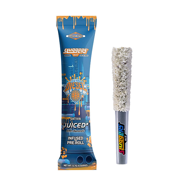 Sluggers Hit Diamond Infused Pre-Roll | 0.7g | Delta 8 Resellers