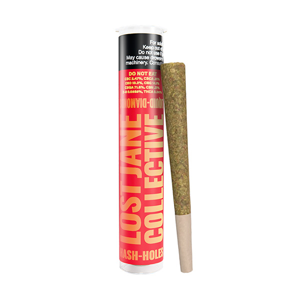 Lost Jane THC-A Hash Holes Pre-Roll | 2g | Delta 8 Resellers