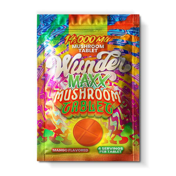 Wunder Maxx Mushroom Tablet | 1 Count | Delta 8 Resellers