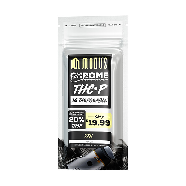 Modus Chrome THC-P Disposable | 3g | Delta 8 Resellers